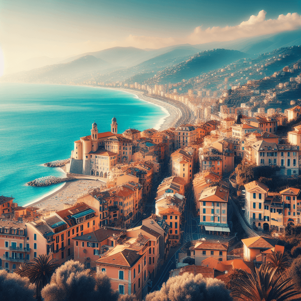 "Scopri Ventimiglia: una vivace città costiera nell'Italia occidentale ...